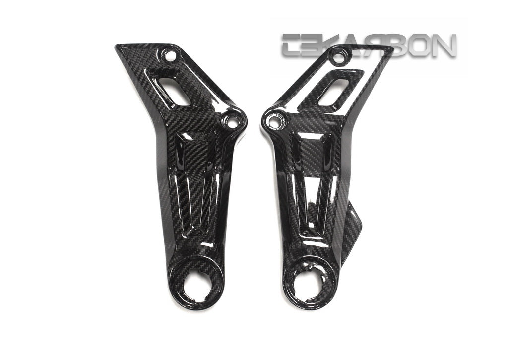 Tekarbon :: 2013 - 2016 Yamaha FZ07 MT07 Carbon Fiber Side Frame Panels